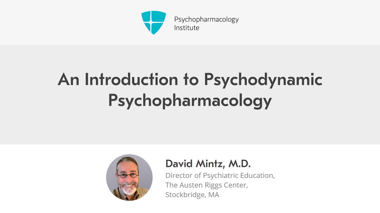 An Introduction to Psychodynamic Psychopharmacology ...